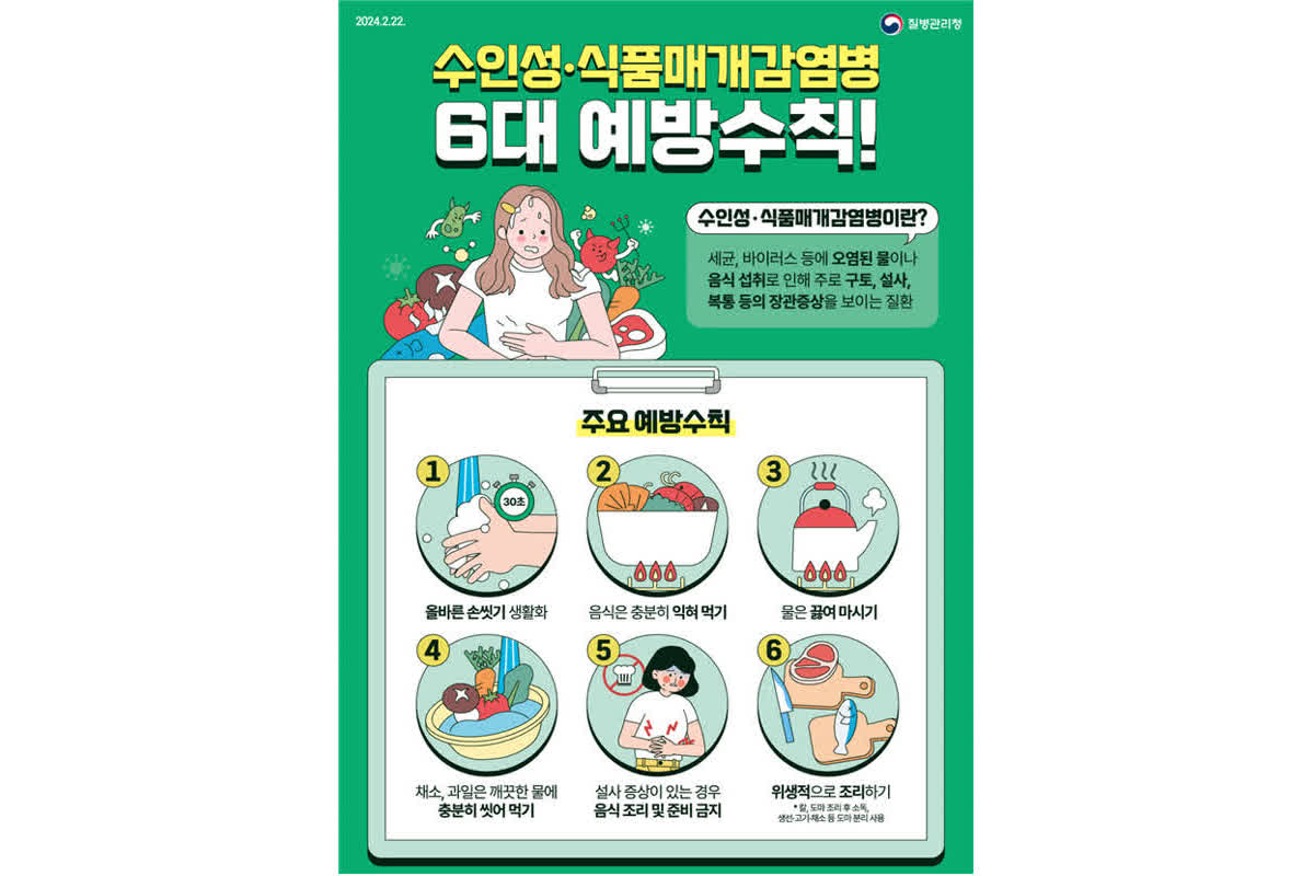 콜레라·살모넬라 등 주의…질병청, 내달부터 비상방역 가동