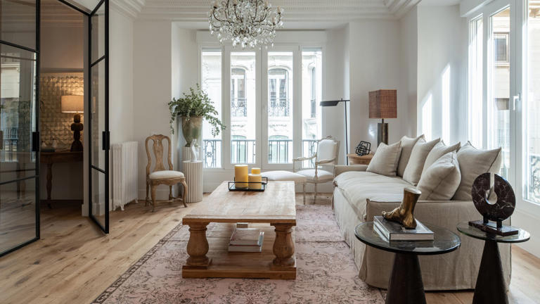 Un piso clásico y elegante de 150 m² en el madrileño barrio de ...