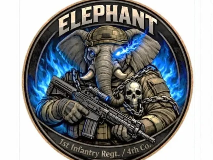 Japan's Self-Defense Force withdraws 'rifle-wielding elephant' logo ...