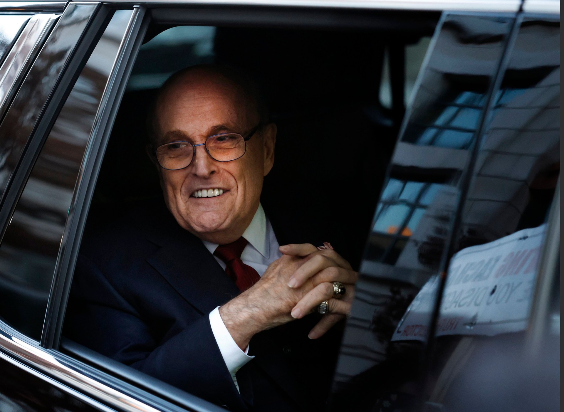 Trump hails 'true warrior' Rudy Giuliani fighting for life in hospital
