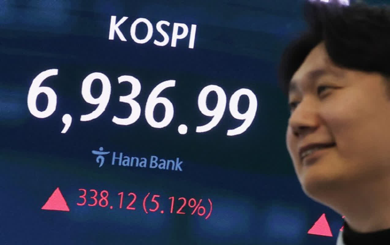 코스피, 6930선 돌파 사상 최고치…하닉 시총 1000조원 [마감]