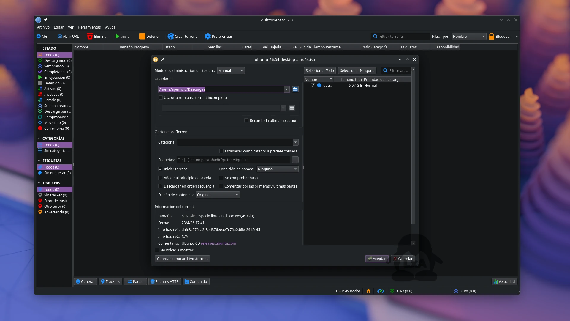 QBittorrent 5.2 llega con nuevo creador de torrents, filtros avanzados ...