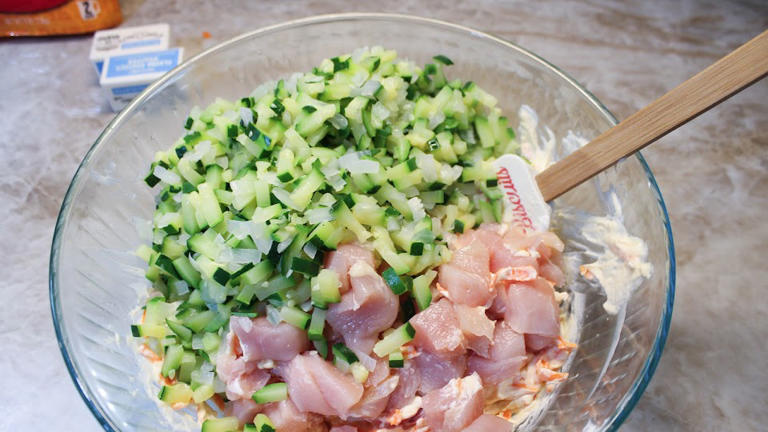 This zucchini casserole is jam-packed with veggies and just enough ...
