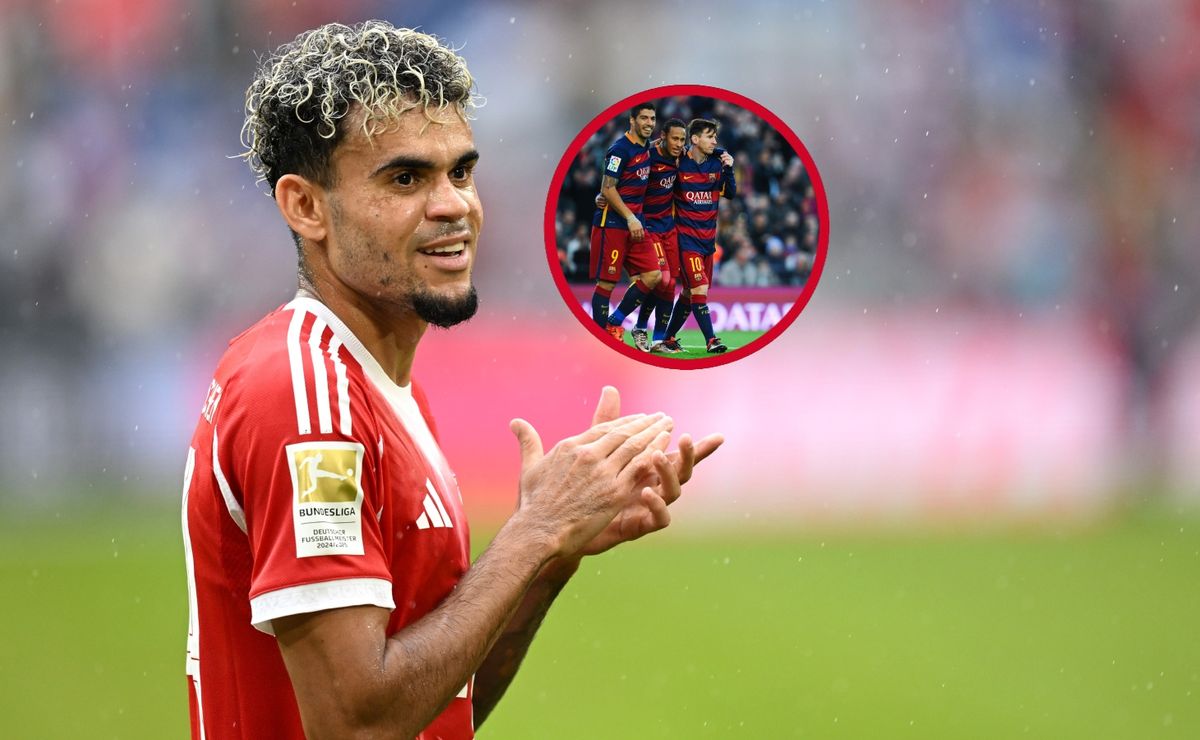 Luis Díaz y Bayern Múnich igualan el mejor año de la MSN en Barcelona