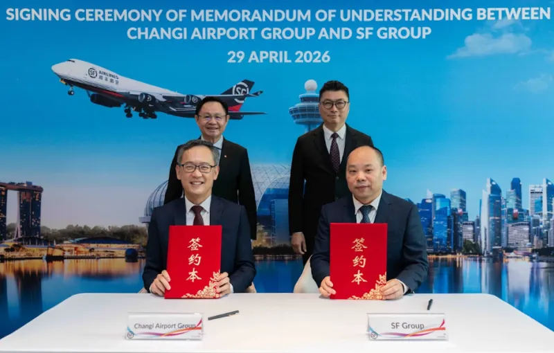 Singapore cargo hub to rise under Changi–SF Group five-year pact