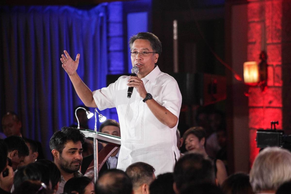 Mar Roxas should run for president — Erice