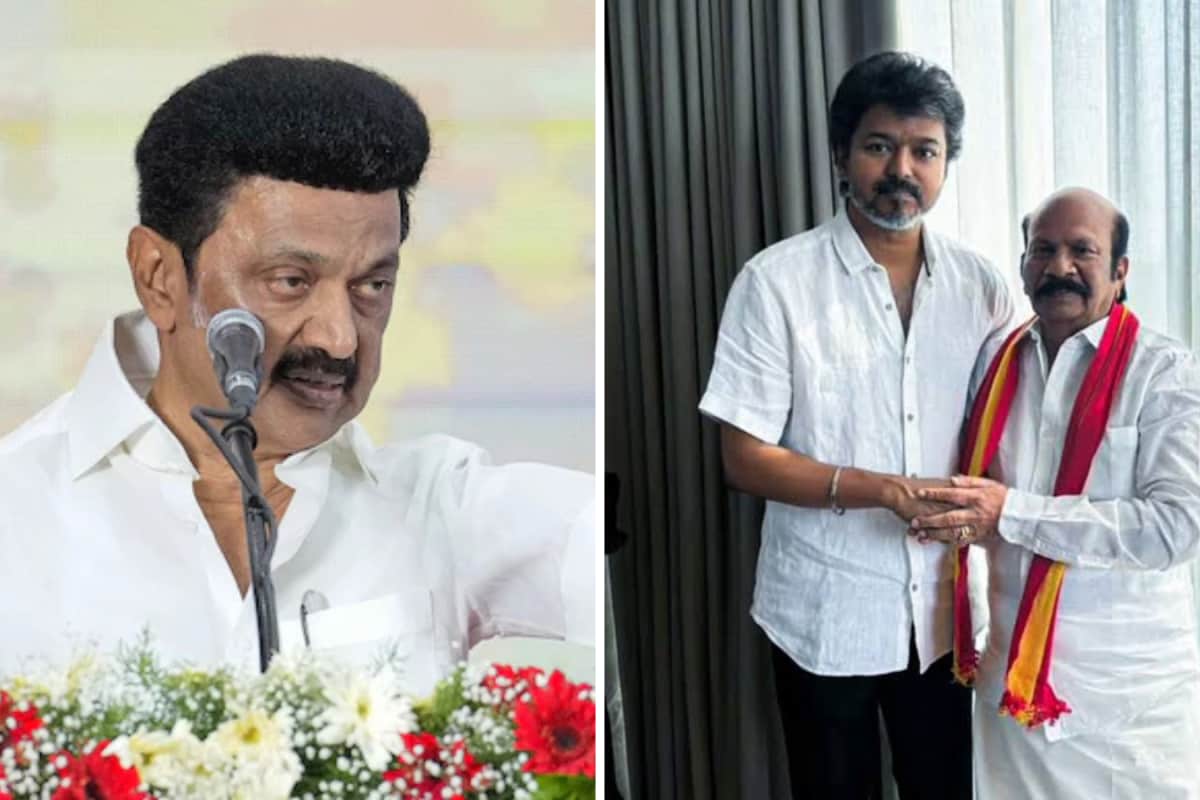 MK Stalin on backfoot in stronghold Kolathur, TVK’s VS Babu races ahead