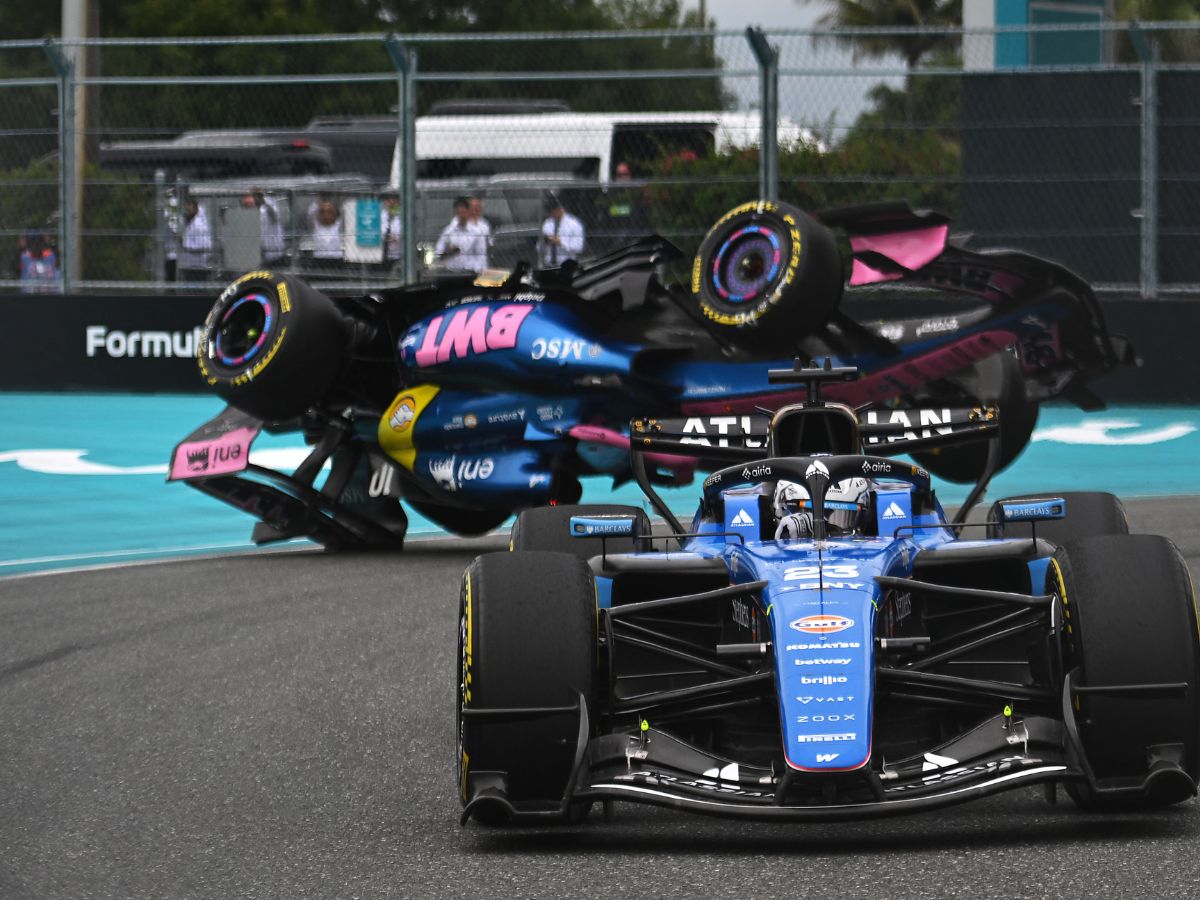 Watch: Pierre Gasly's car flips after horror Miami GP 2026 crash as ...