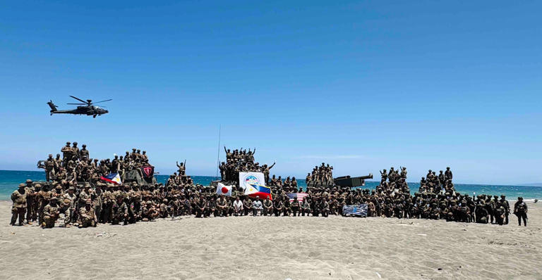 Balikatan 2026: PH, US, Japan forces simulate coastal defense, repel ...