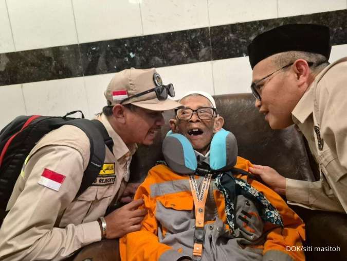 Perjalanan panjang jemaah haji di usia 103 tahun, Mbah Mardi akhirnya ...