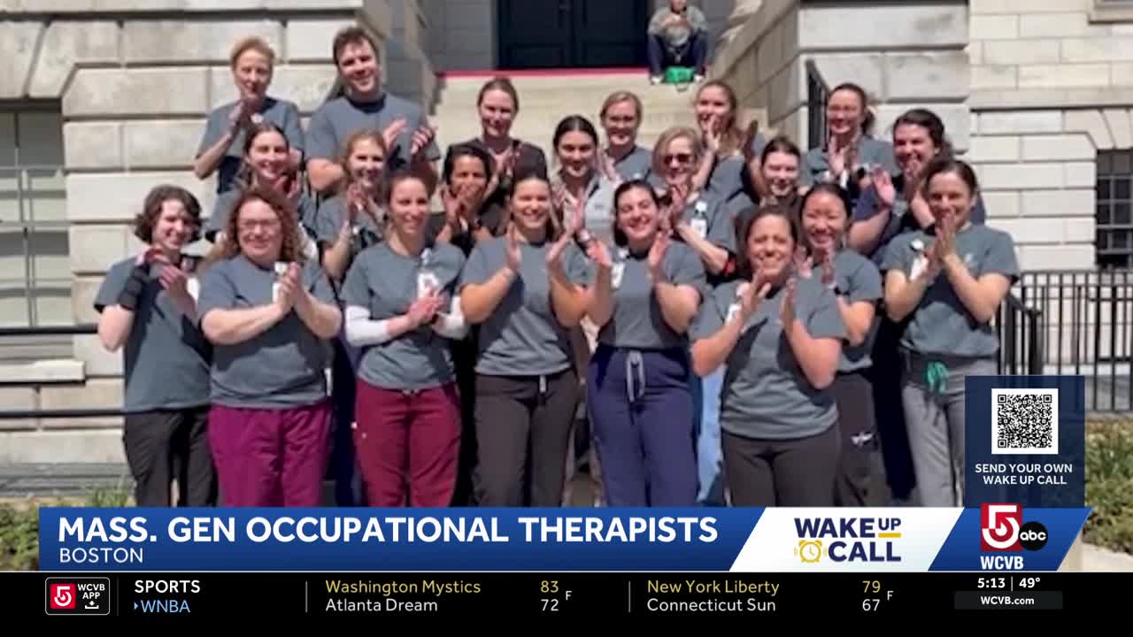 Wake up call from Massachusetts General Hospital occupational therapists