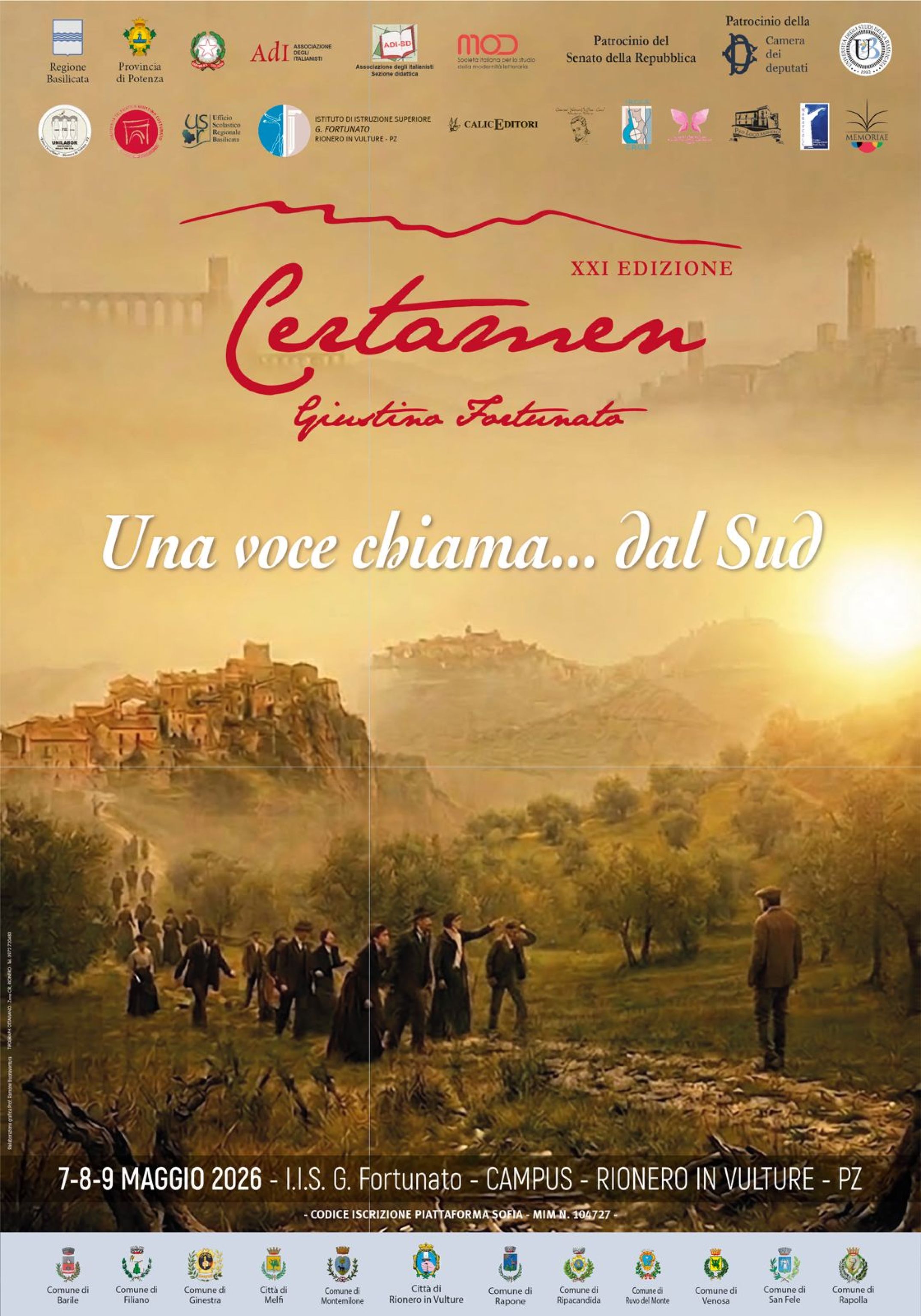 'Una voce chiama... dal Sud', a Rionero in Vulture il certamen ...