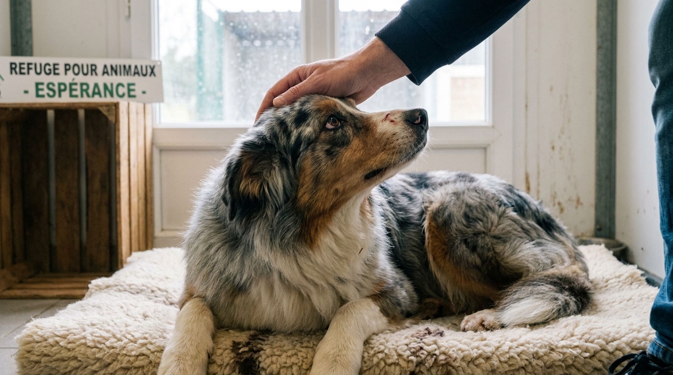 « Il nous fait la fête à chaque fois » : traîné sur le bitume, ce chien ...
