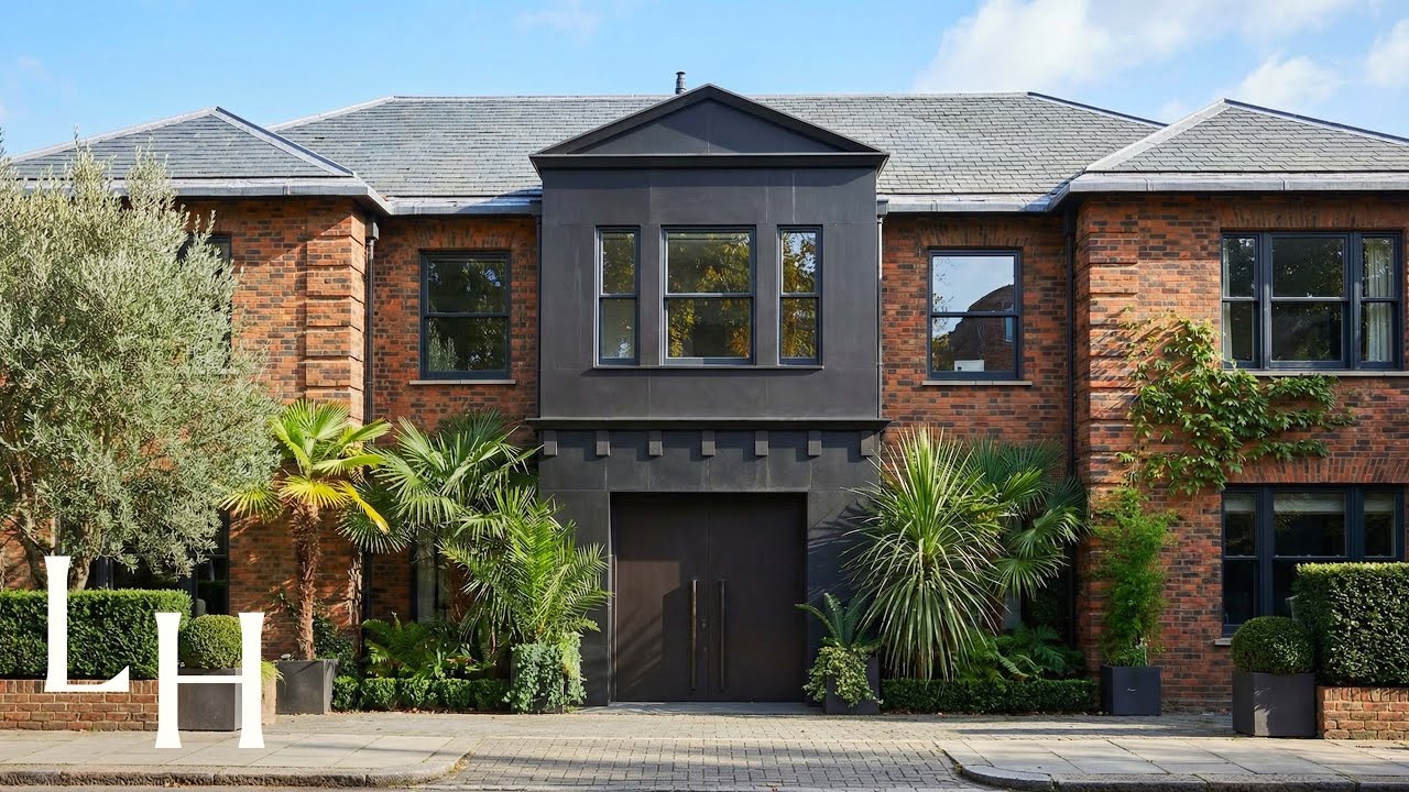 Inside a 4-storey London home packed with hidden luxury