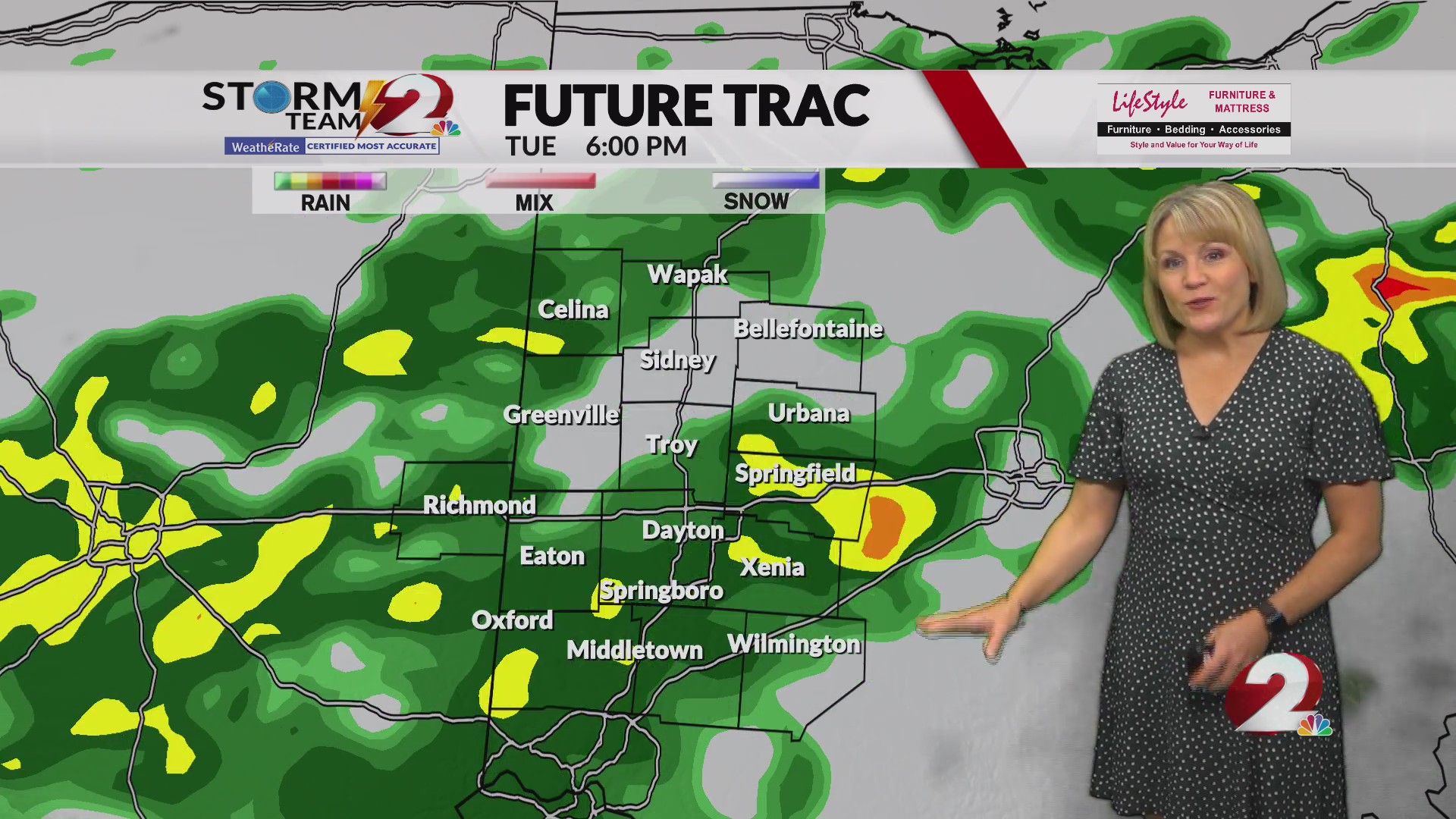 Today's Miami Valley forecast 5/4/26