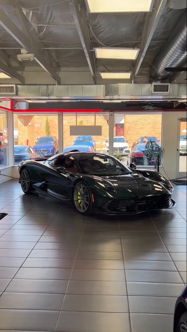 Aston Martin Valhalla Showroom Reveal The Emerald Performance Machine