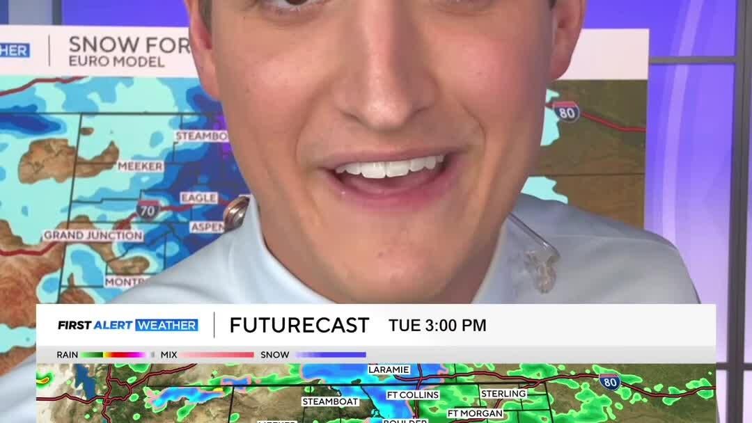 Tracking rain and snow across Colorado, a few degrees could make all ...