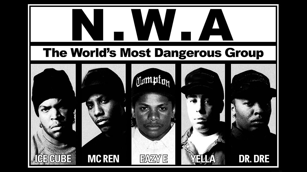 Why is NWA considered the most influential rap group?