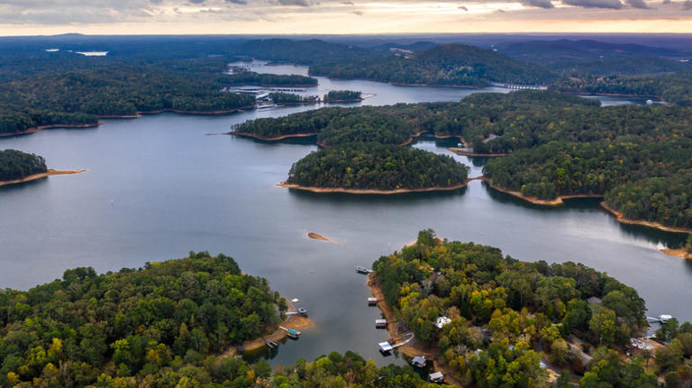 Quiet RV camping and lake recreation await at this beautiful state park ...