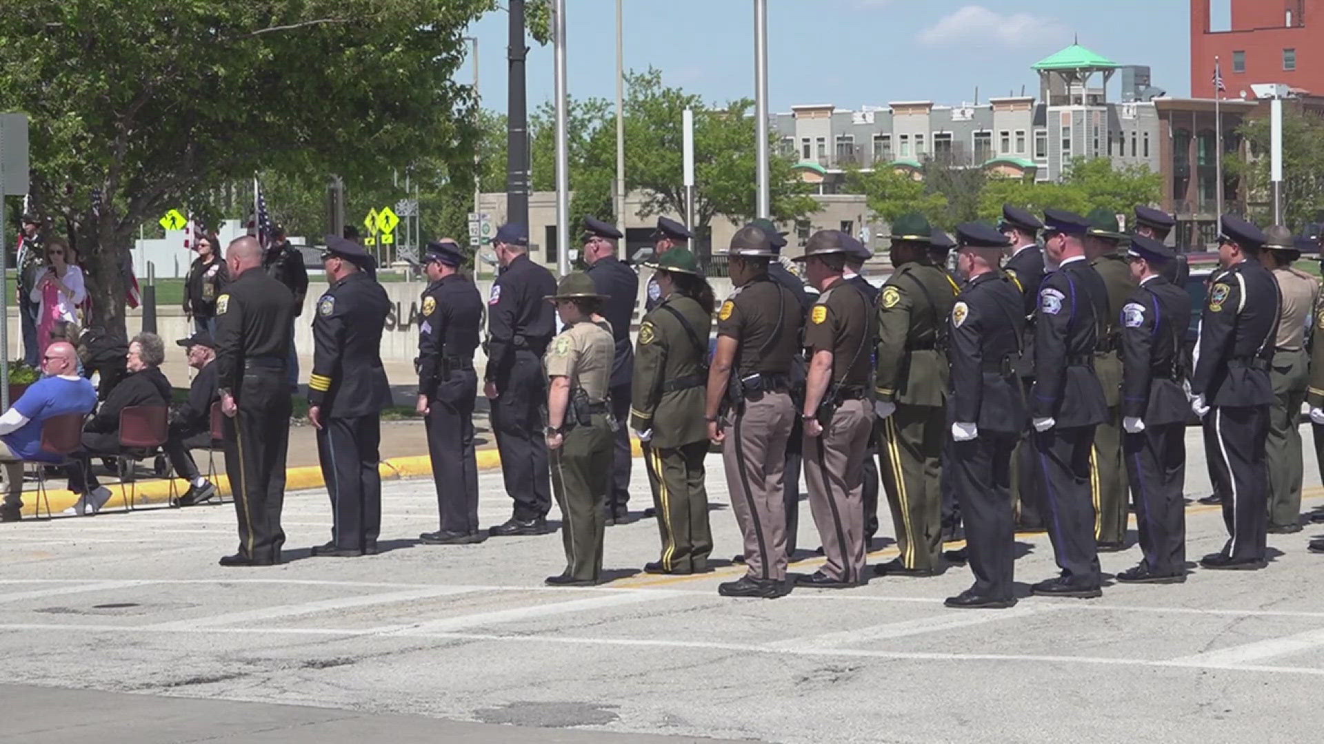 Reading of the names ceremony held to honor fallen officers