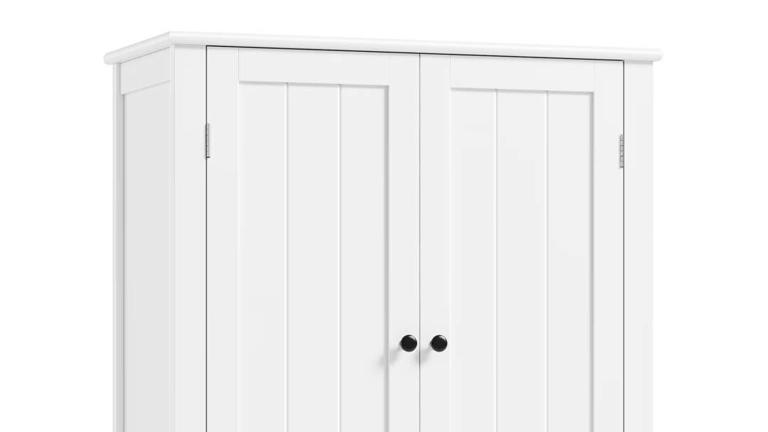 Walmart's stylish $80 Homfa bathroom cabinet: Perfect storage for small ...
