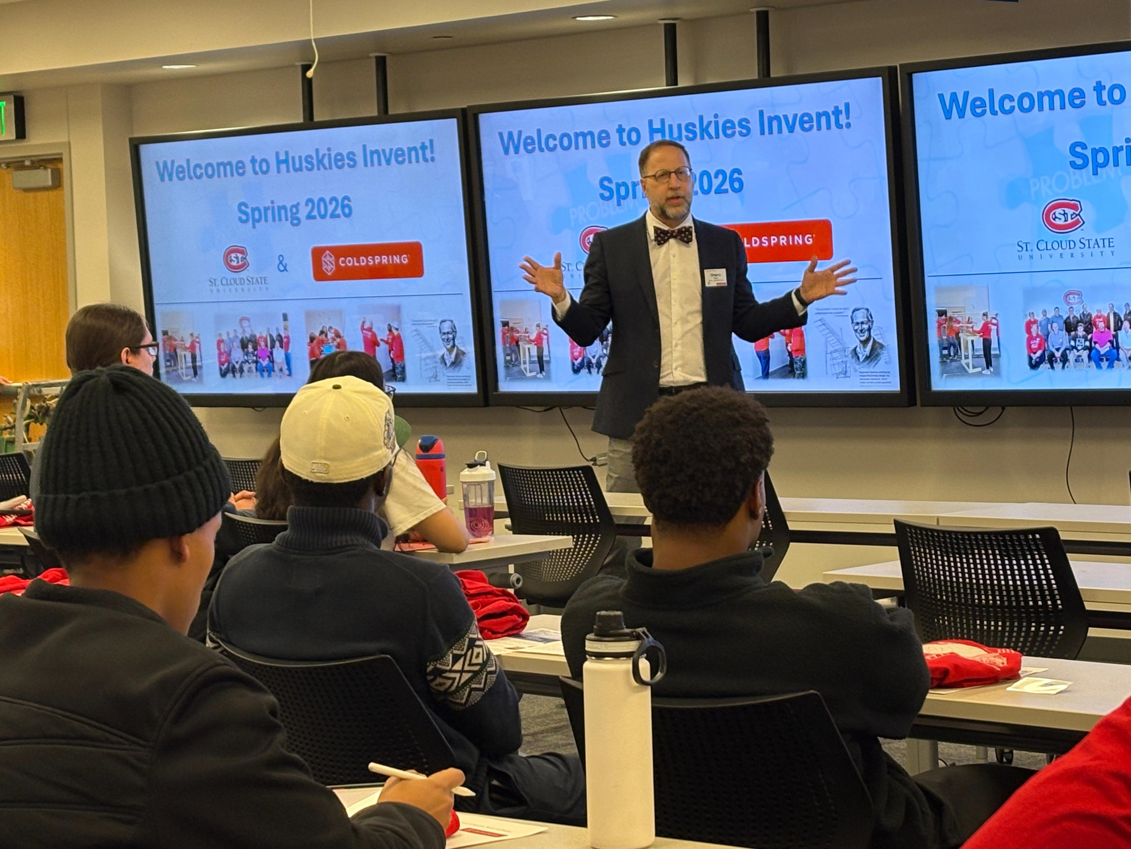 Huskies Invent challenges SCSU students with real-world problems
