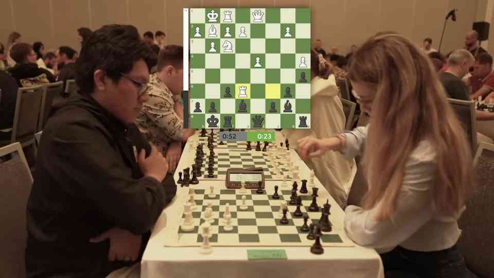 It took me seconds to realize I was playing a chess monster