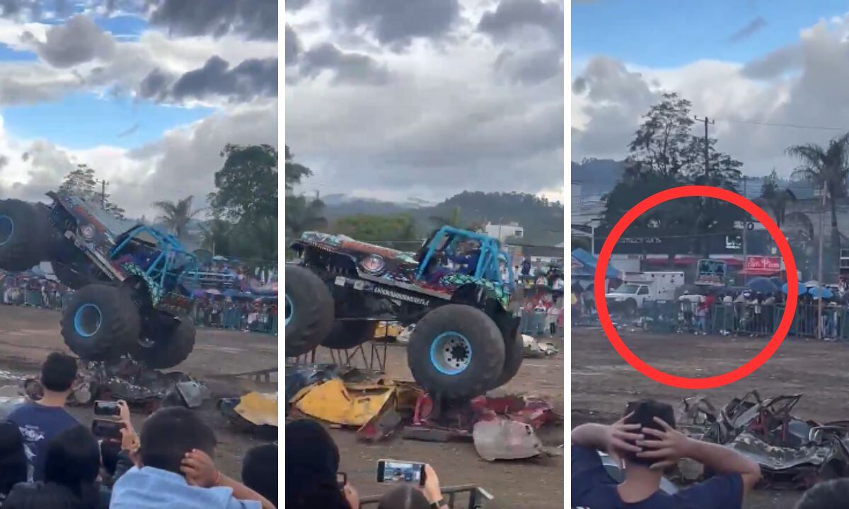 Tragedia en Colombia, monster truck embiste al público y deja muertos y ...