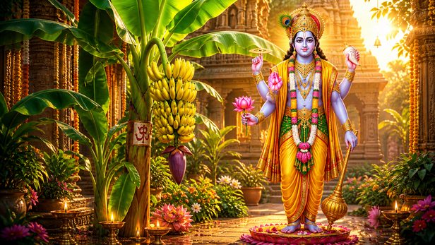 Why Lord Vishnu chose a banana tree — hidden truth