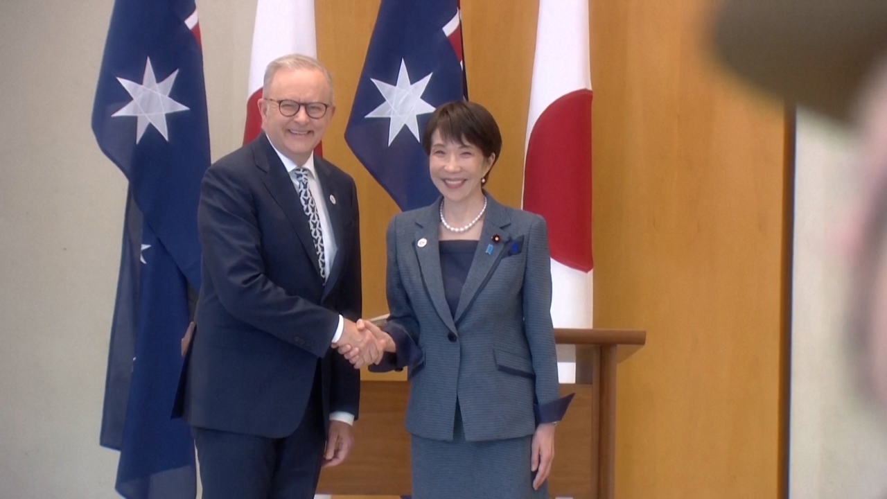 Takaichi and Albanese meet in Canberra to bolster strategic ties