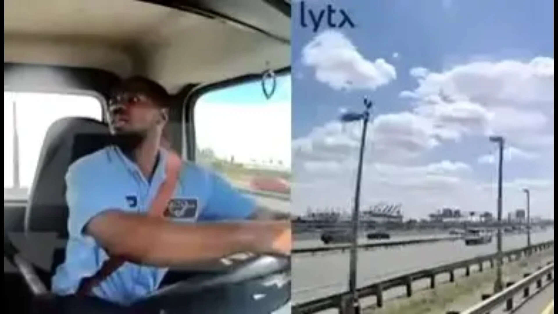 Plane hits truck while landing at Newark airport, chilling dashcam ...