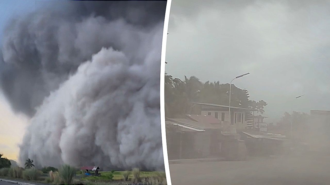 Thousands evacuated as Mayon volcano erupts in Philippines