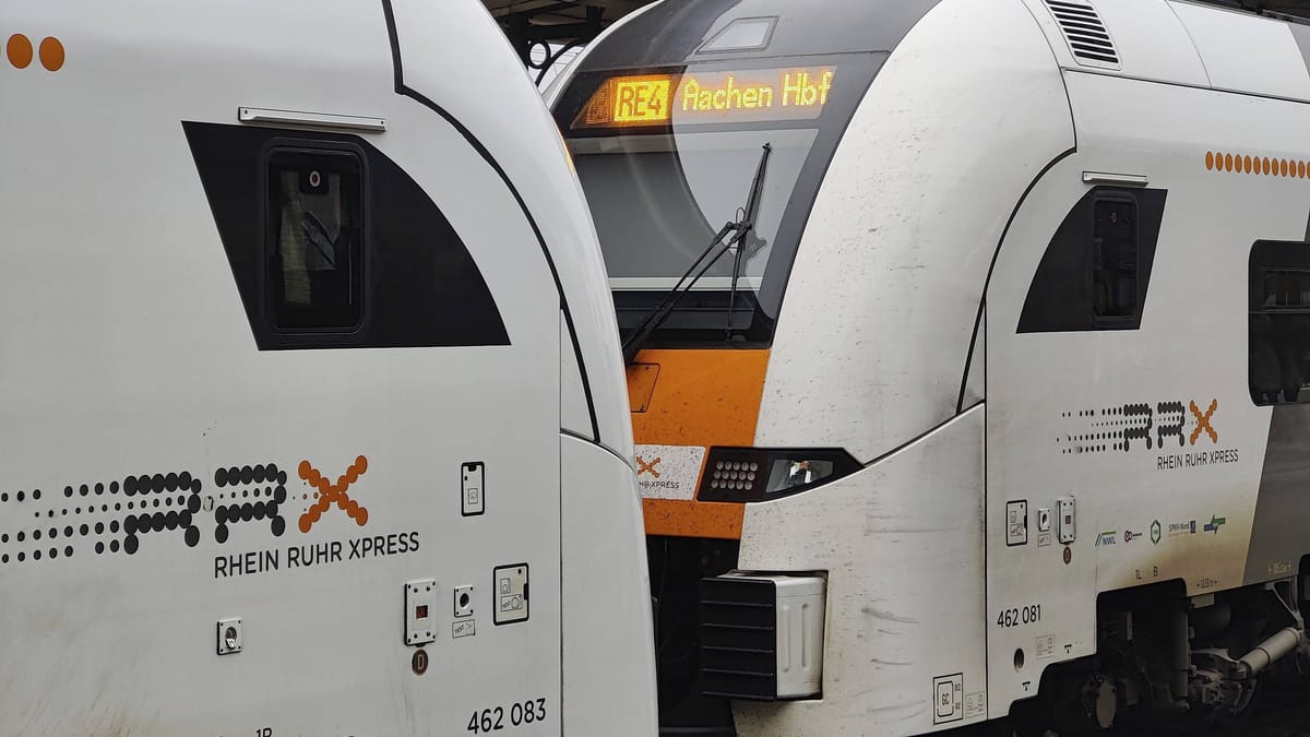 Streckensperrung zwischen Aachen und Herzogenrath aufgehoben
