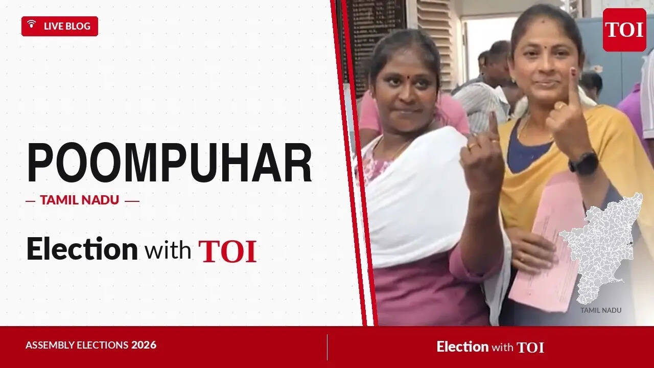Poompuhar Assembly results 2026: DMK’s Nivedha M Murugan wins