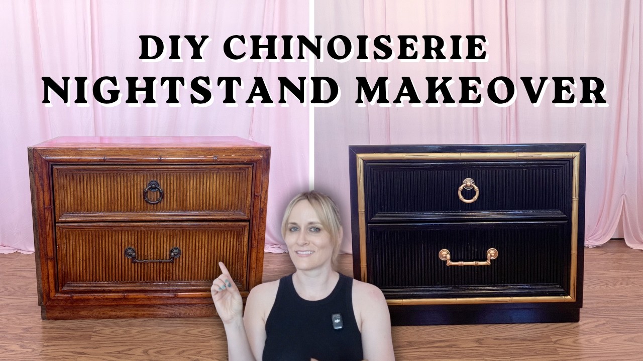 This budget nightstand flip looks surprisingly expensive