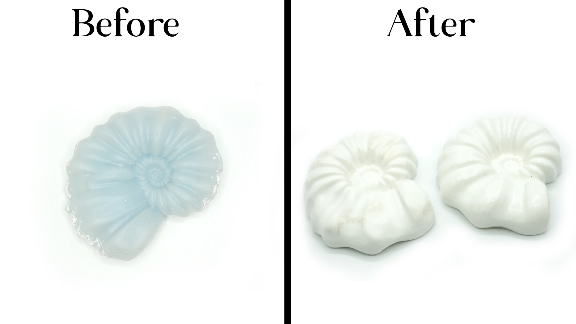 A simpler way to make large silicone moulds