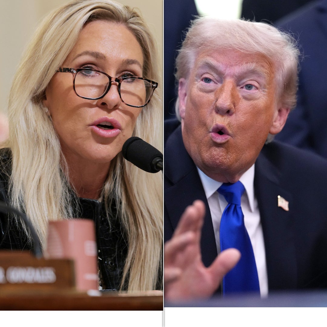 Marjorie Taylor Greene turns Trump’s go-to insult back on him, with a twist