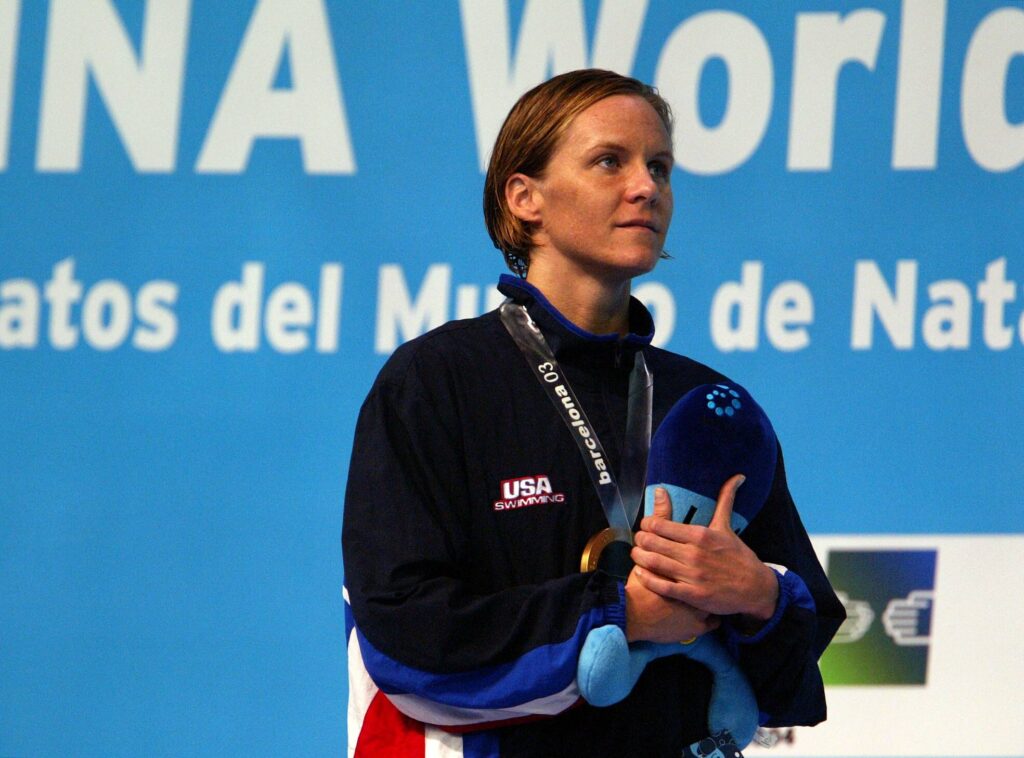 Jenny Thompson competes at US Masters Spring Nationals