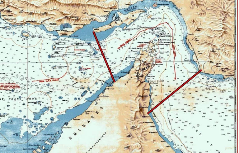 Φρουροί της Επανάστασης: Παρουσίασαν νέο χάρτη με τα σημεία που ...