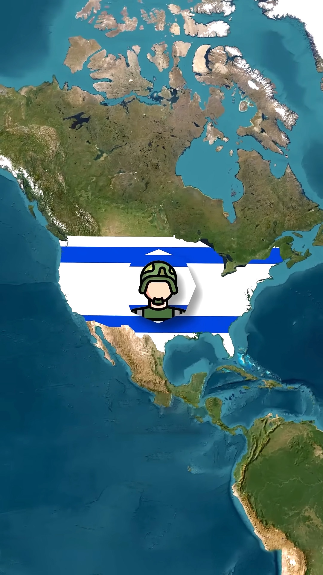 What if the United States and Israel swapped places?
