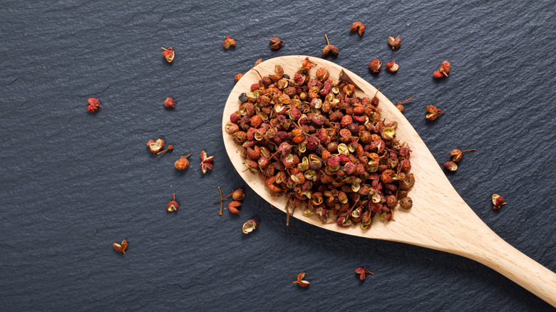 What makes Sichuan peppercorns unique?