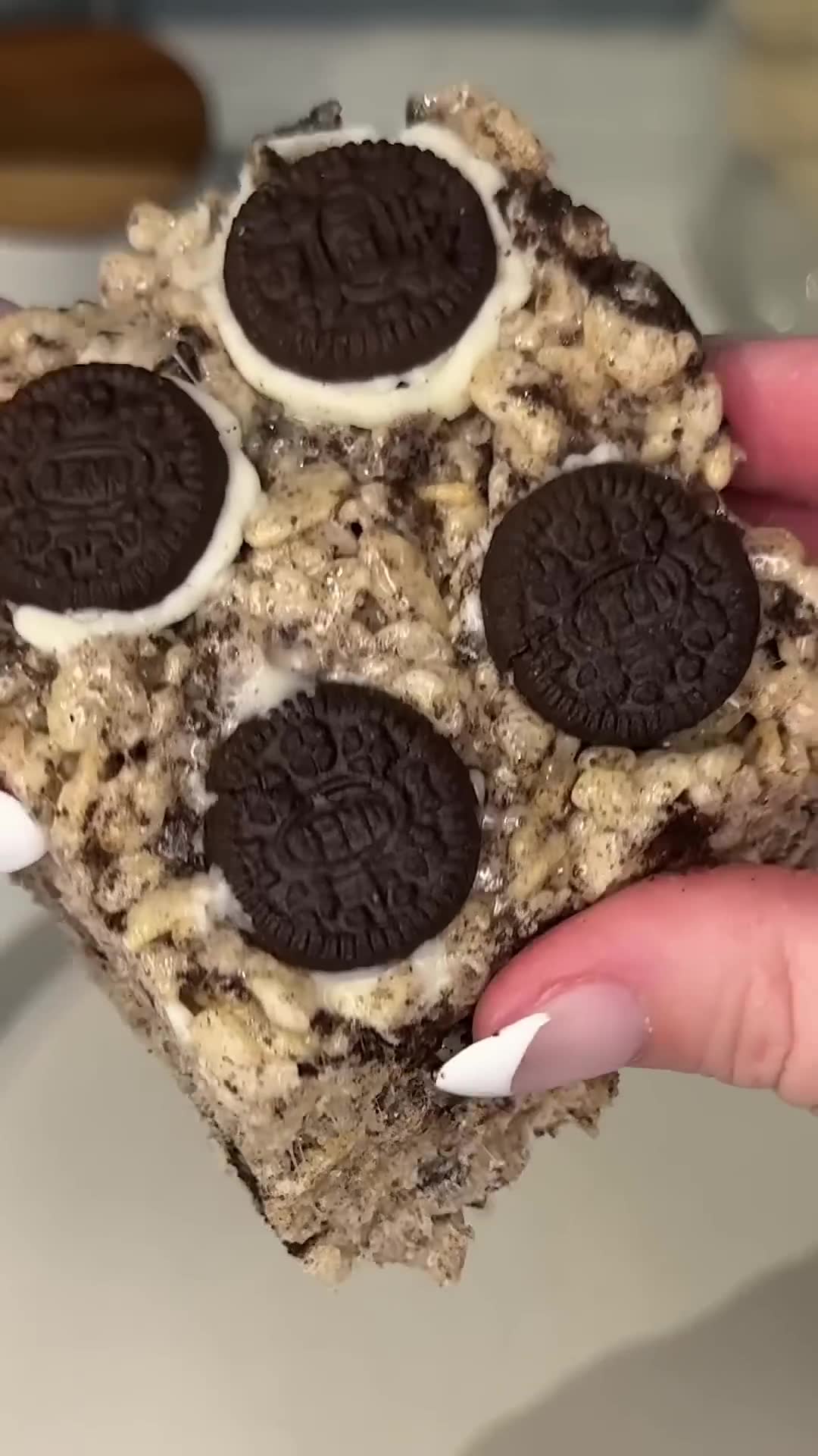 viral oreo rice Chocolate sandwich cookies mixed into classic ...