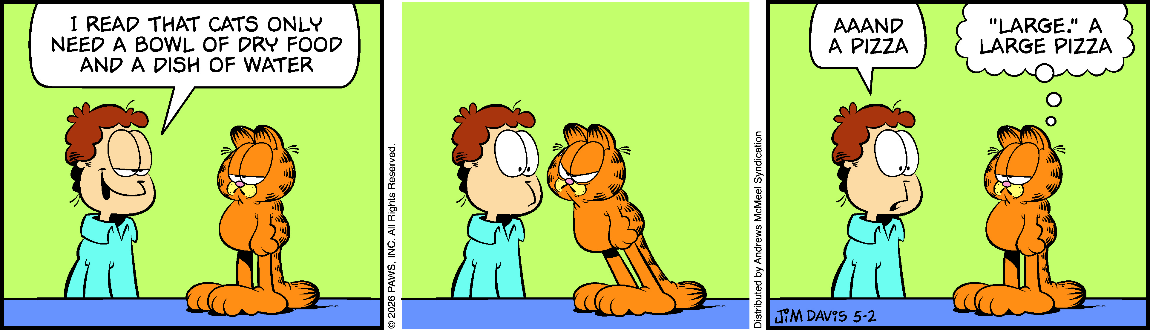 Garfield by Jim Davis
