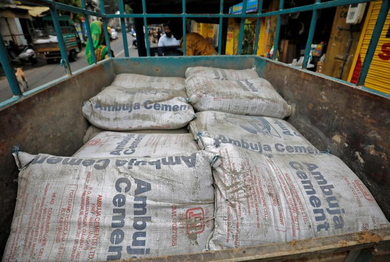 India's Ambuja Cements fourth-quarter profit rises on tax gains