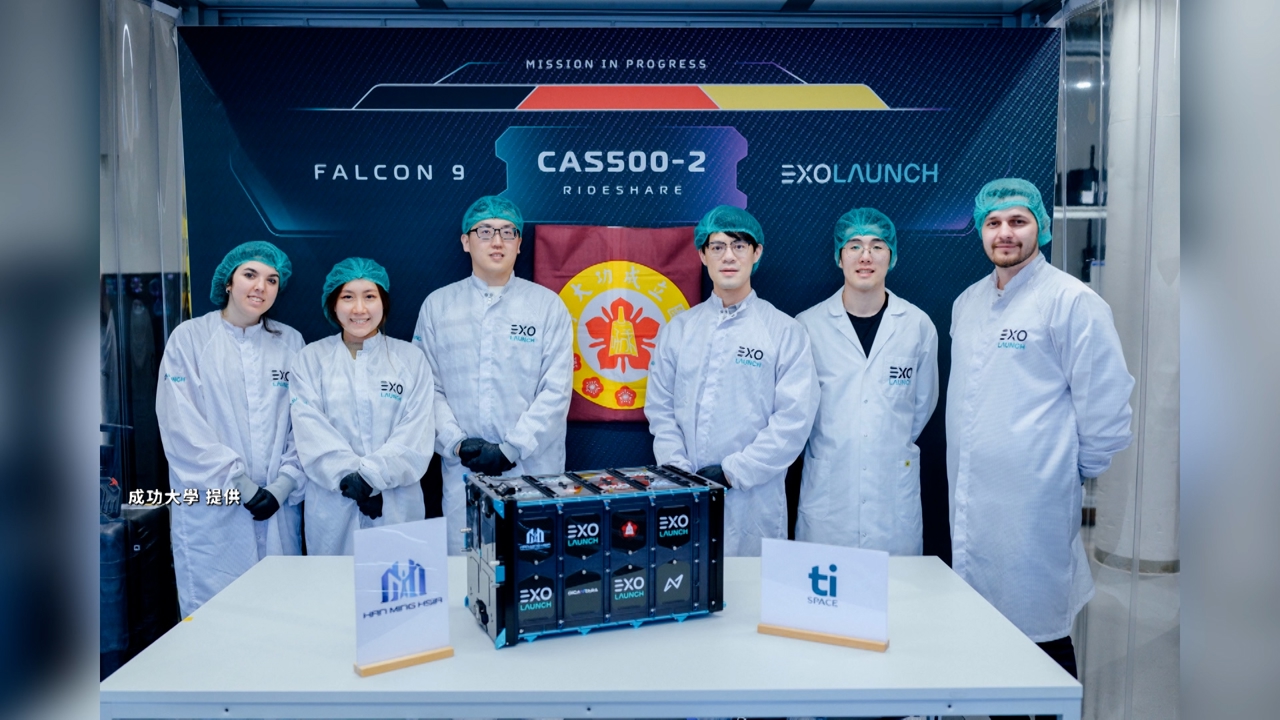 Foxconn launches new satellites on SpaceX rocket
