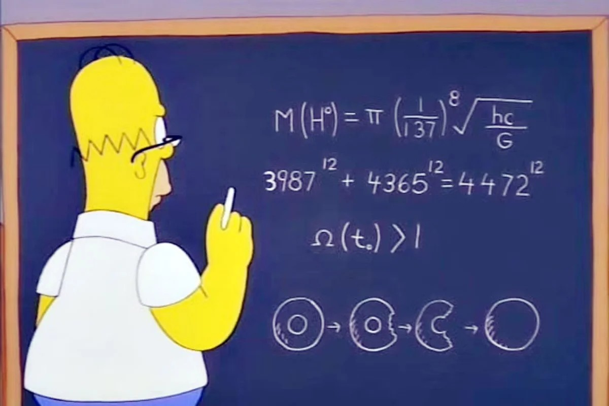 Η εξίσωση των Simpsons που «διαψεύδει» έναν από τους σπουδαιότερους ...