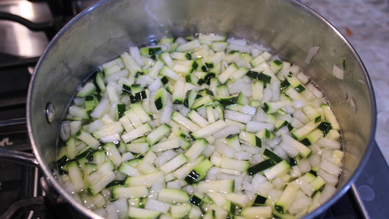 This zucchini casserole is jam-packed with veggies and just enough ...
