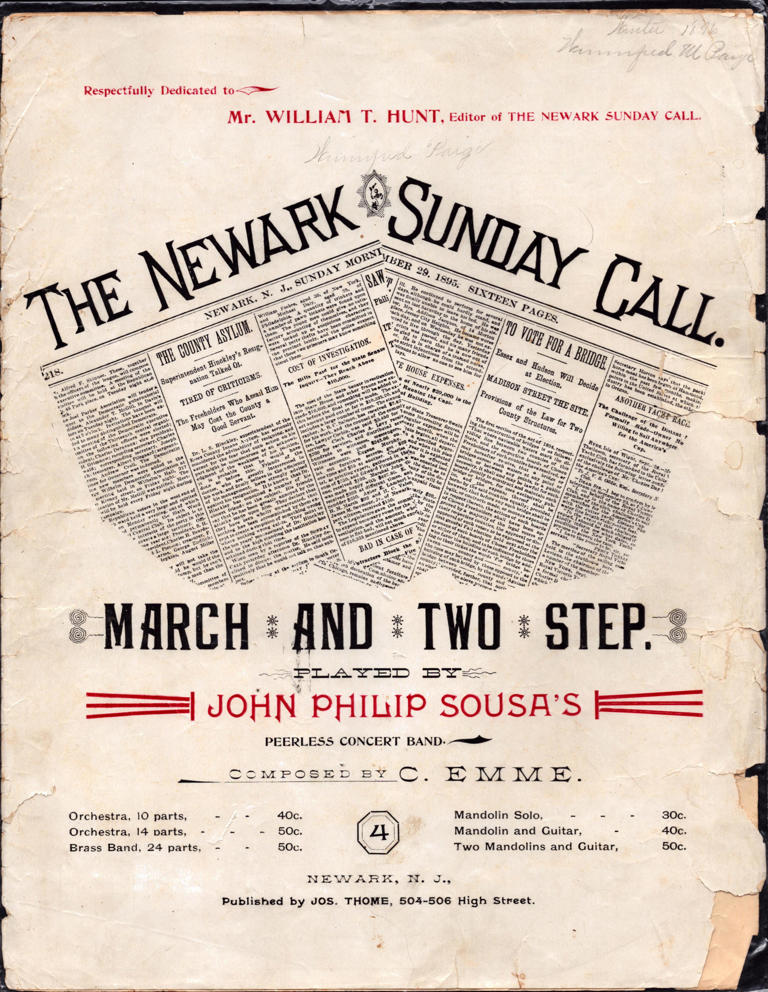 Can our reporter pull off writing a Sousa-syle march for USA TODAY?