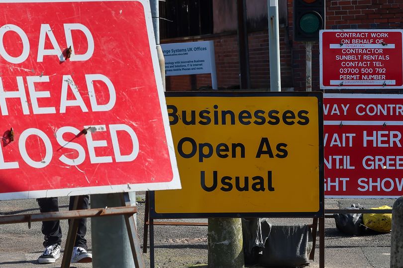 39 weeks of roadworks starting today around M6 junction 14