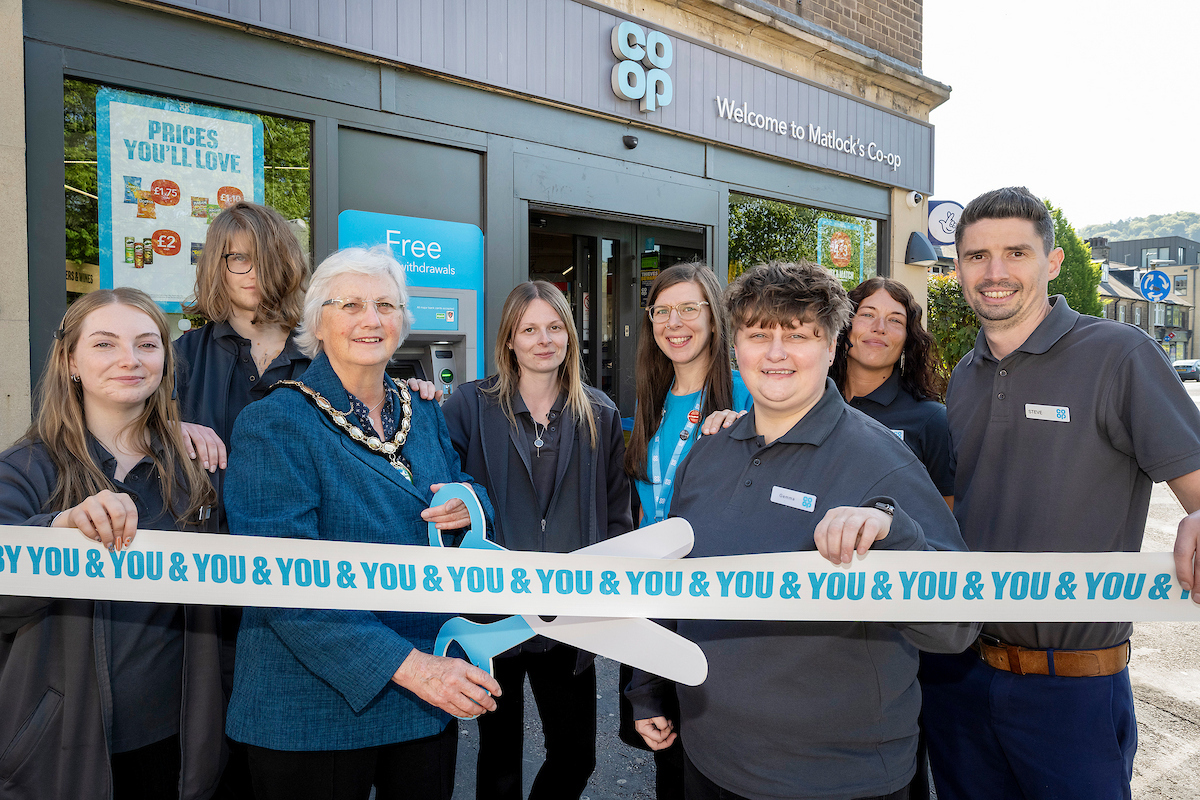 Matlock Co-op store re-launches following major makeover
